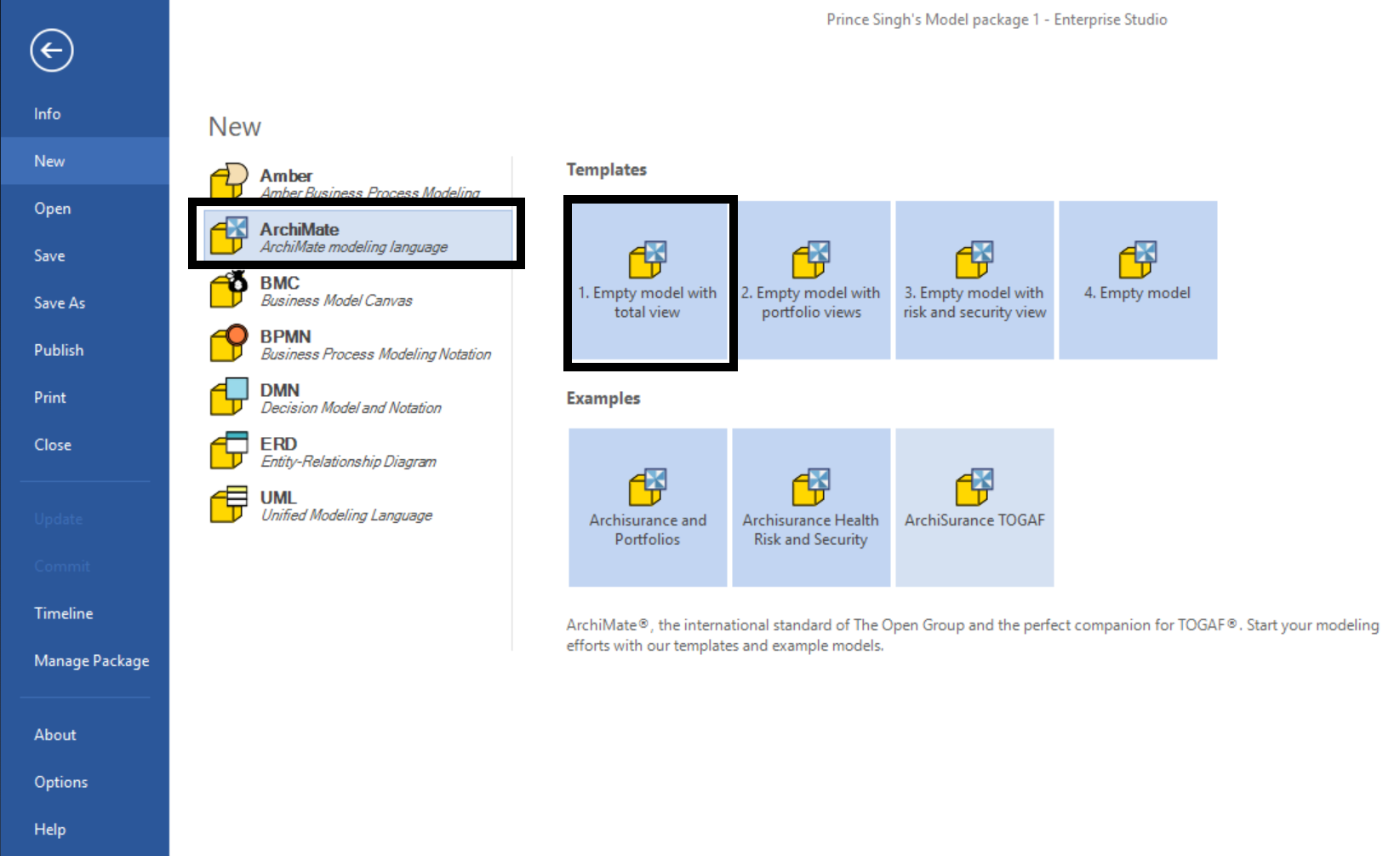2.3. Import Archi model in Bizzdesign - Nbility Model